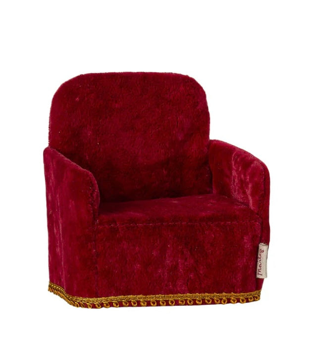 Maileg Mouse Chair - Red – Radish Loves